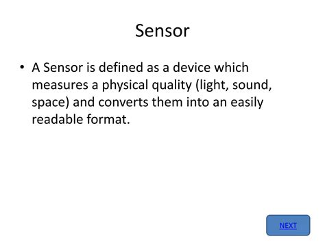Transducers Classification Ppt