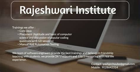 yash choube on linkedin corejava training placement testing automationtesting aptitude