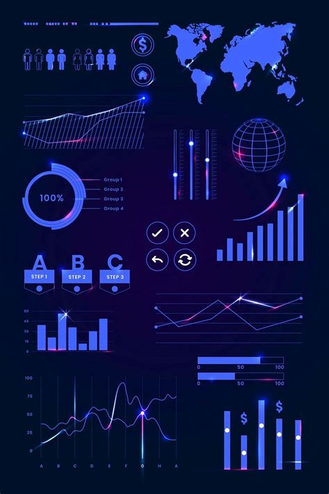 Futuristic Vector Digital User Interface Dashboard Premium Image By