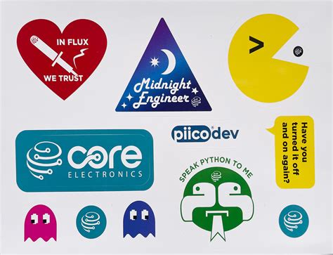 Geek Sticker Sheets On Behance