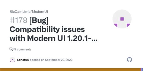 Bug Compatibility Issues With Modern Ui 1201 3824 And Loot Beams Relooted 1201 122