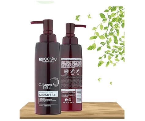 شامپو ترمیم کننده اف جی جیوی اورجینال حاوی کلاژن و کراتین Fg Gewei