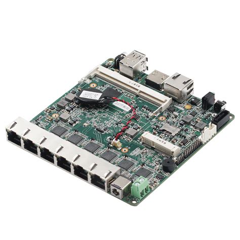 J Motherboard DDR SATA Msata USB LAN Ports Mainboard RJ Port Emmc Mini Pcie Mini