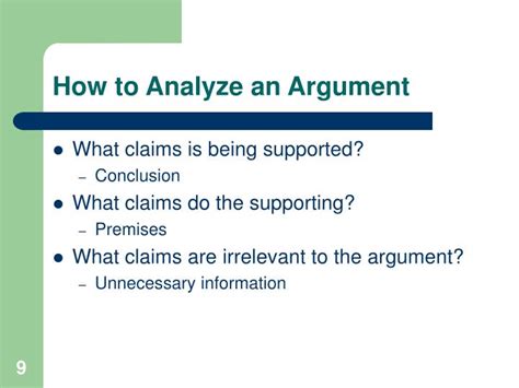 PPT Lesson 11 Criteria Of A Good Argument PowerPoint Presentation ID 3646905