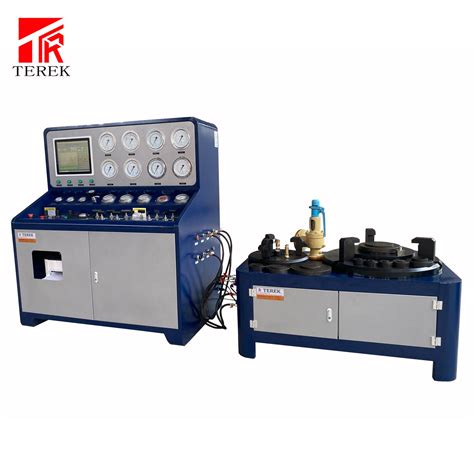 Terek Computer Control High Pressure Test Bench Safety Valve Test Bench