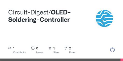 GitHub Circuit Digest OLED Soldering Controller