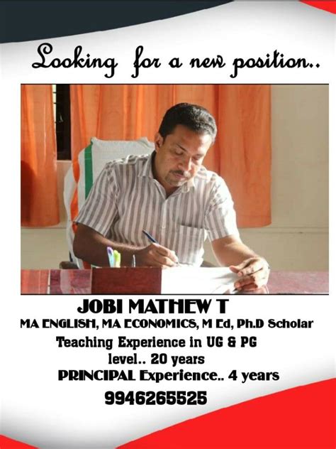 Jobi Mathew Posted On Linkedin