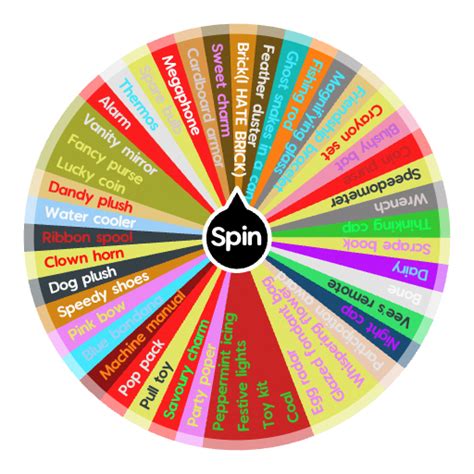 Dandys World Trinkets Spin The Wheel Random Picker