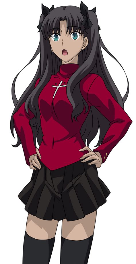 Rin Fate Stay Night By Onewhowatchesfires On Deviantart