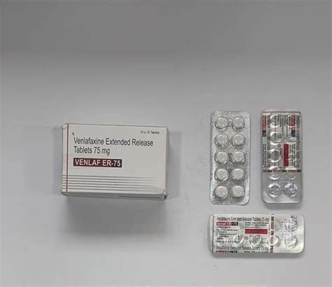 Venlaf Er 75 Venlafaxine Extended Release Tablets At Best Price In Nagpur