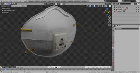 N Mask Model TurboSquid