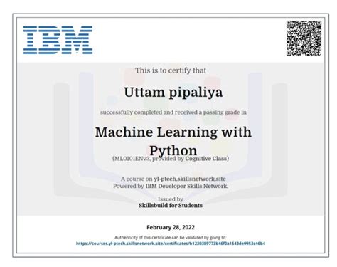 Uttam Pipaliya On Linkedin Python Machinelearning Ibm