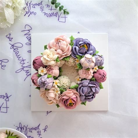 구리교문동수택동인창동다산갈매도농 떡케이크 생일 환갑 칠순 팔순 축하 이벤트보라작약 플라워케이크 네이버 블로그