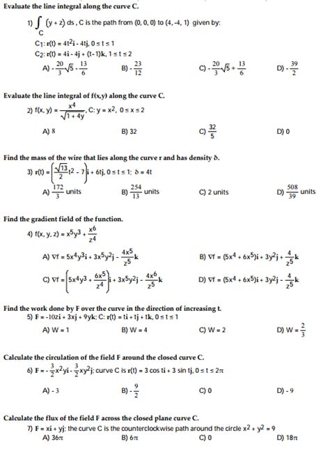 Solved Evaluate The Line Integral Along The Curve C Chegg