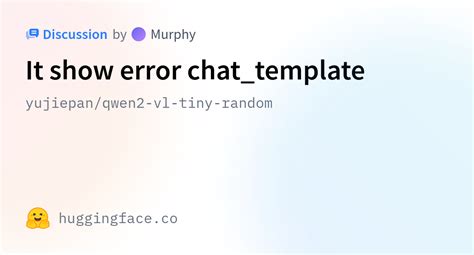 Yujiepan Qwen2 Vl Tiny Random · It Show Error Chat Template