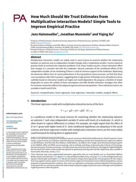 How Much Should We Trust Estimates From Multiplicative Interaction