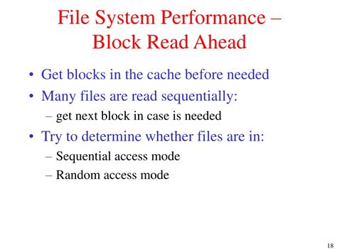 PPT Efficient File System Implementation Strategies And Performance