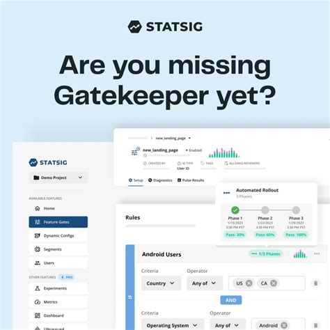 Statsig On Linkedin Statsig 1 Feature Management And Experimentation Platform