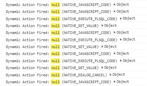 Fr 2392 Show Da Name In Consolelog Oracle Apex Ideas