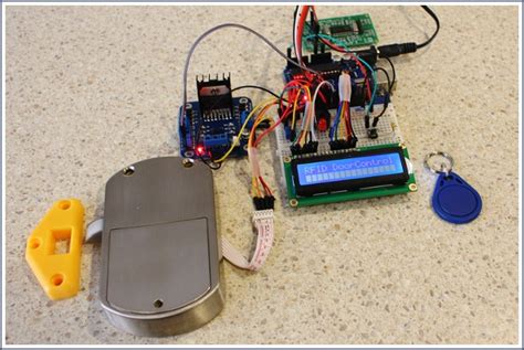 Home Automation RFID Door Lock Access Control Kit Hobbyist Co Nz