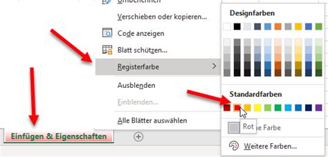 🎨 Excel Registerfarbe ändern And Gitternetzlinien Anpassen