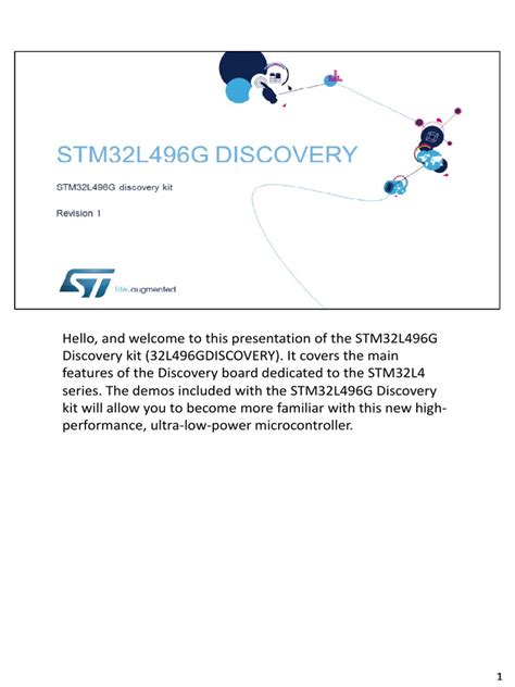 En Stm32l4 Ecosystem Stm32l496g Discovery Kit Pdf Usb