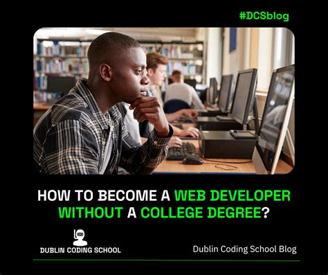 How To Become A Web Developer Without A College Degree