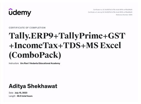 Aditya Shekhawat On Linkedin Certificatipnachieved