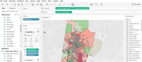 Tableau Map Visualization Examples Celene Annamarie
