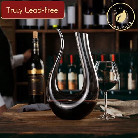 Decanters For Wine Red Wine Decanter Lead Free Wine Decanters U Shape Wine Decanter Hand