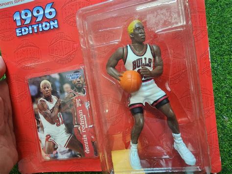 Vintage 1996 Starting Lineup Dennis Rodman Chicago Bulls Figure