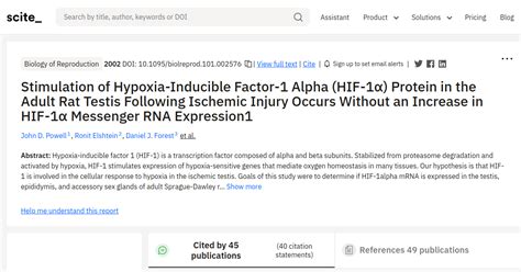 Stimulation Of Hypoxia Inducible Factor 1 Alpha Hif 1α Protein In The