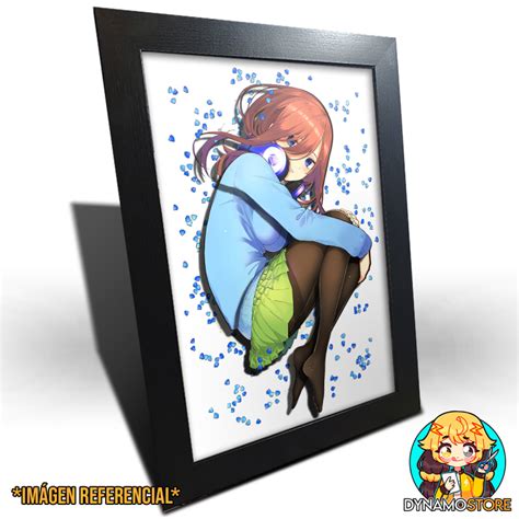 Go Toubun No Hanayome Miku Nakano V2 Cuadro 3d