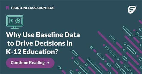 Using Baseline Data To Make Decisions In Education