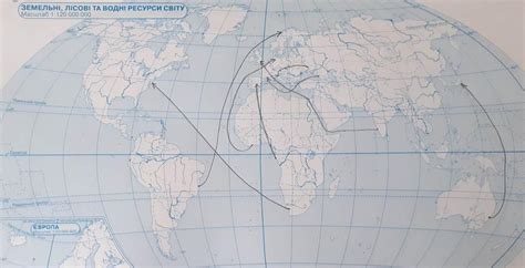 Поможіть будь ласочка Позначте на контурній карті світу знаками руху послідовність глобальних