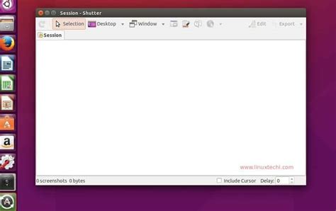 Shutter Window Ubuntu