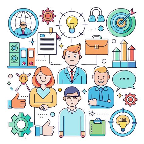 Teamwork Collaboration And Innovation For Business Success Premium Ai Generated Vector