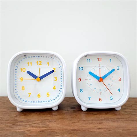 알람·탁상시계 무소음 교육용 어린이 탁상시계 아날로그 조명 미니알람시계 욕실시계 오늘의집 쇼핑