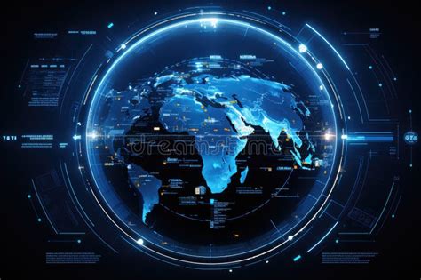 Science Fiction Work Interface With Some Graphical Text Work Interface