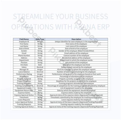 Streamline Your Business Operations With Asana Erp Excel Template Free Download Pikbest