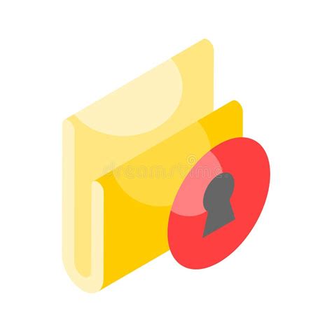Folder Lock Protection And Security Vector Icons Set Cyber Computer Network Business Data