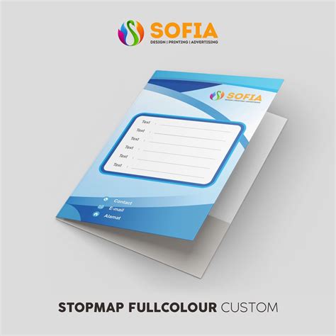 Jual Map Folder Custom Stopmap F4 Full Colour Shopee Indonesia