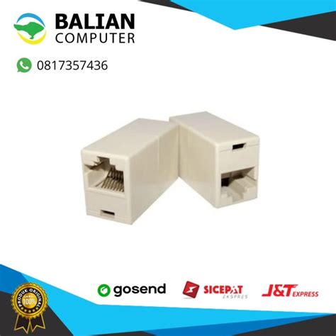 Jual Konektor Sambungan Kabel Lan Rj45 Barel Rj45 Kota Denpasar Balian Computer 1 Tokopedia