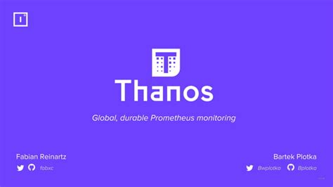 Thanos Global Durable Prometheus Monitoring Ppt