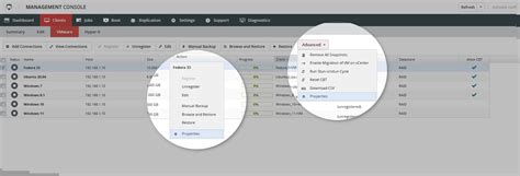 View Vmware Virtual Machine Properties Infrascale Documentation Portal