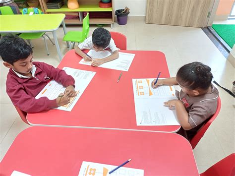 Nursery Pattern Writing National Public School