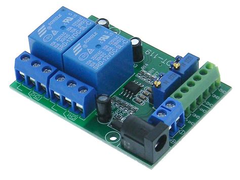 Dual Voltage Comparator Module With Spdt Relays 12v