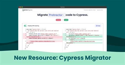 Move Your Protractor Tests To Cypress Faster With The Cypress Migrator