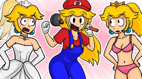 Funny Mario And Peach