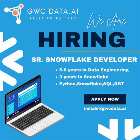Hiring Snowflake Snowflakedeveloper Opportunity Abinaya Sindhu